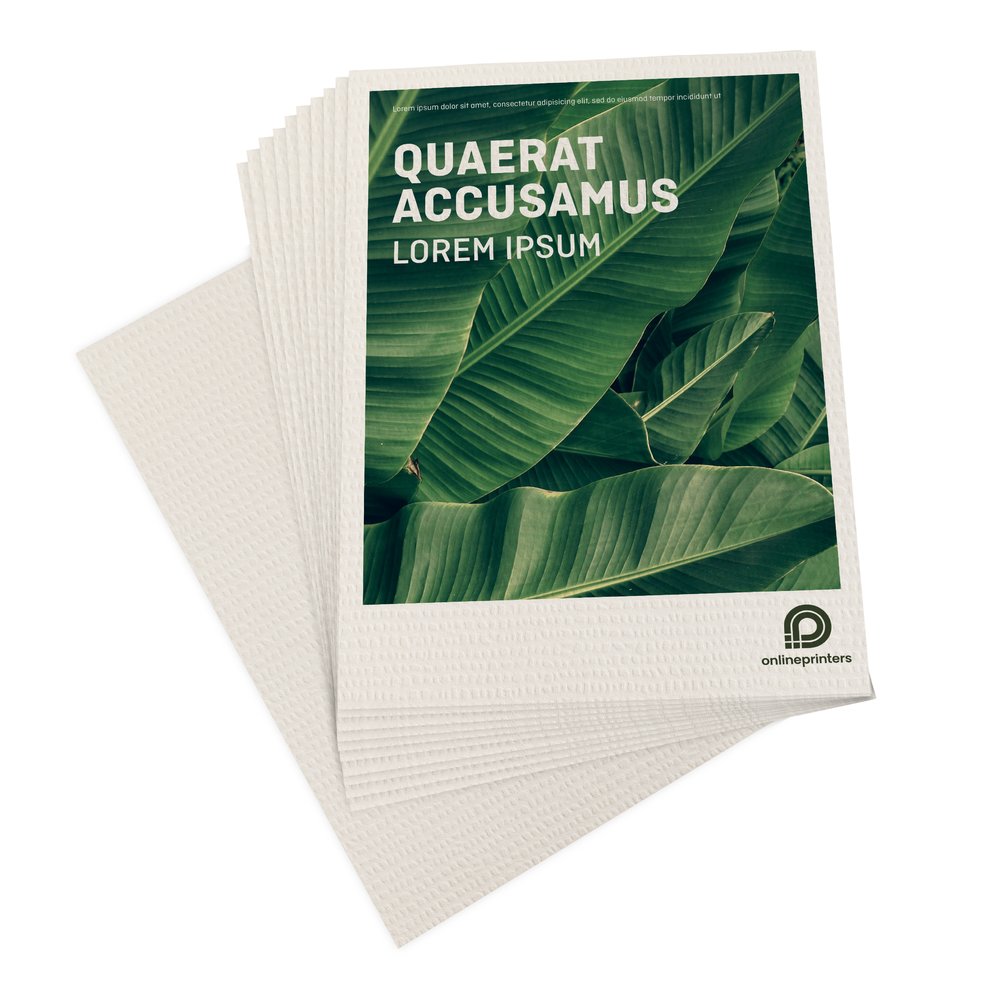 Flyers, A5, impression recto seul, A5 chez Onlineprinters